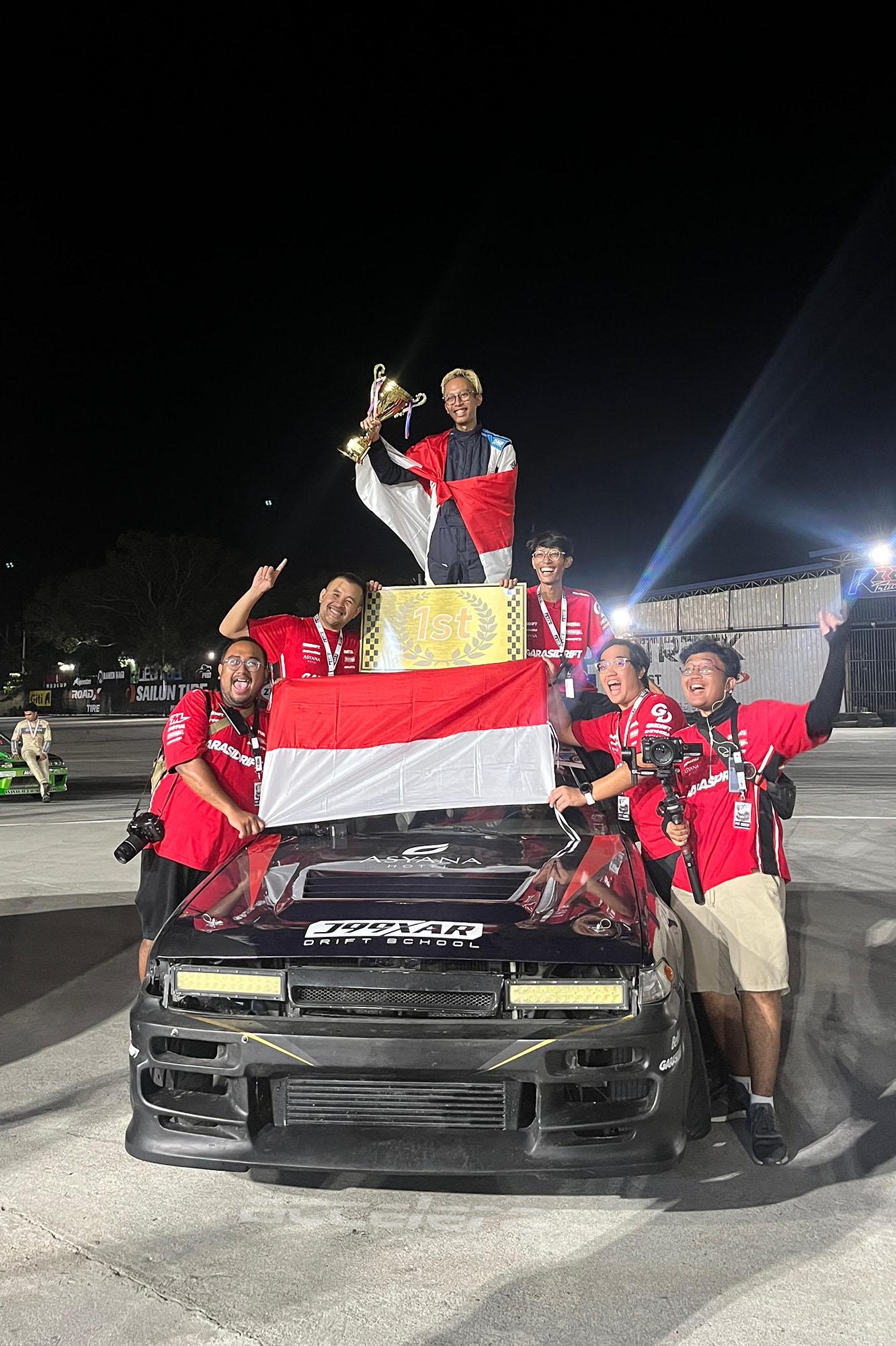 Indonesian Flag Waves in the Philippines: Ziko Achieves Success in D1GP ...